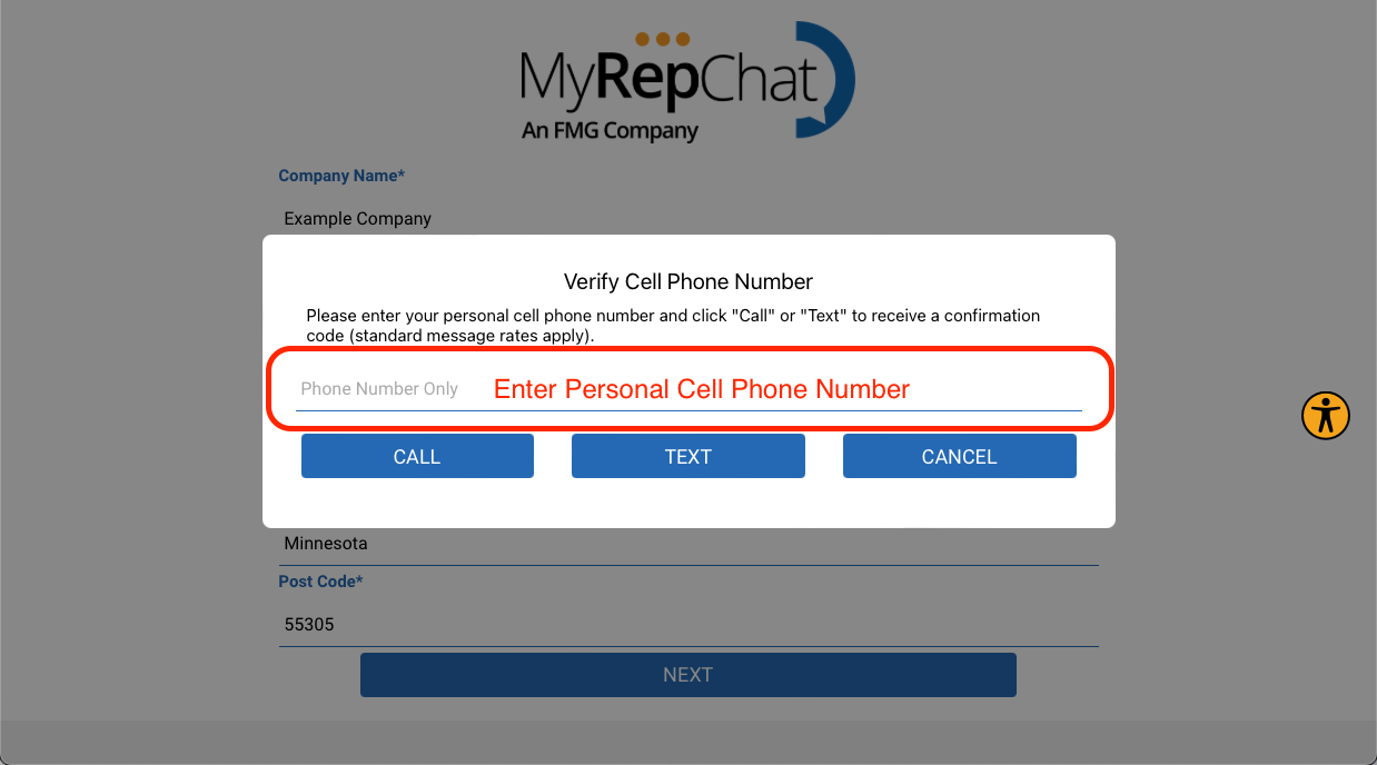 Creating a New Account – ionlake