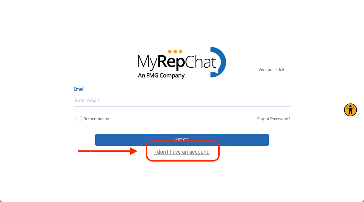 Creating a New Account – ionlake
