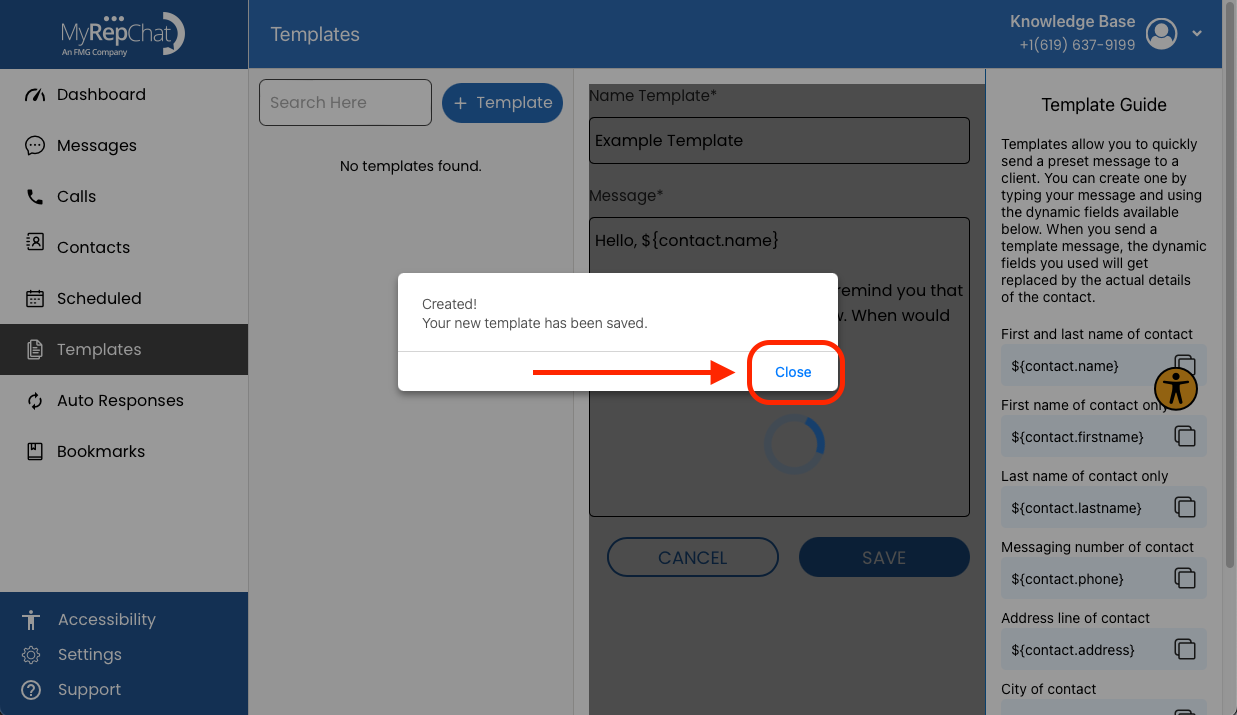 How Do I Create a Message Template? (Desktop) – ionlake