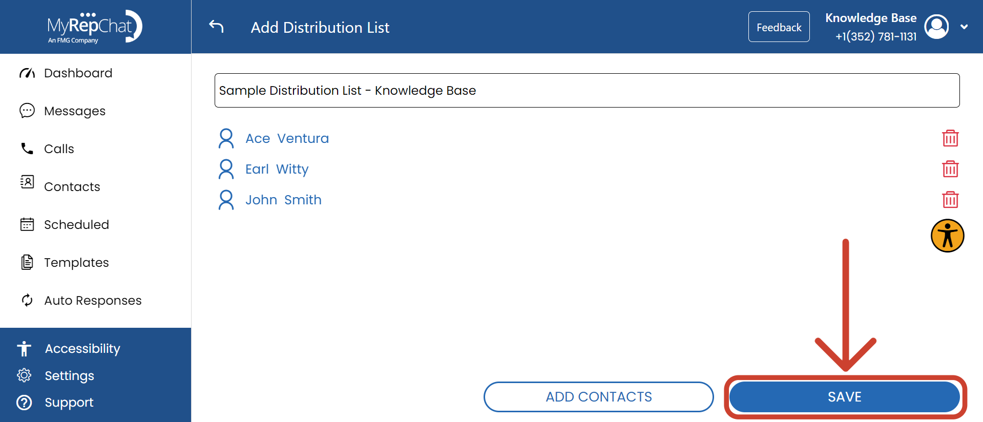 Creating a Distribution List (Desktop) – ionlake