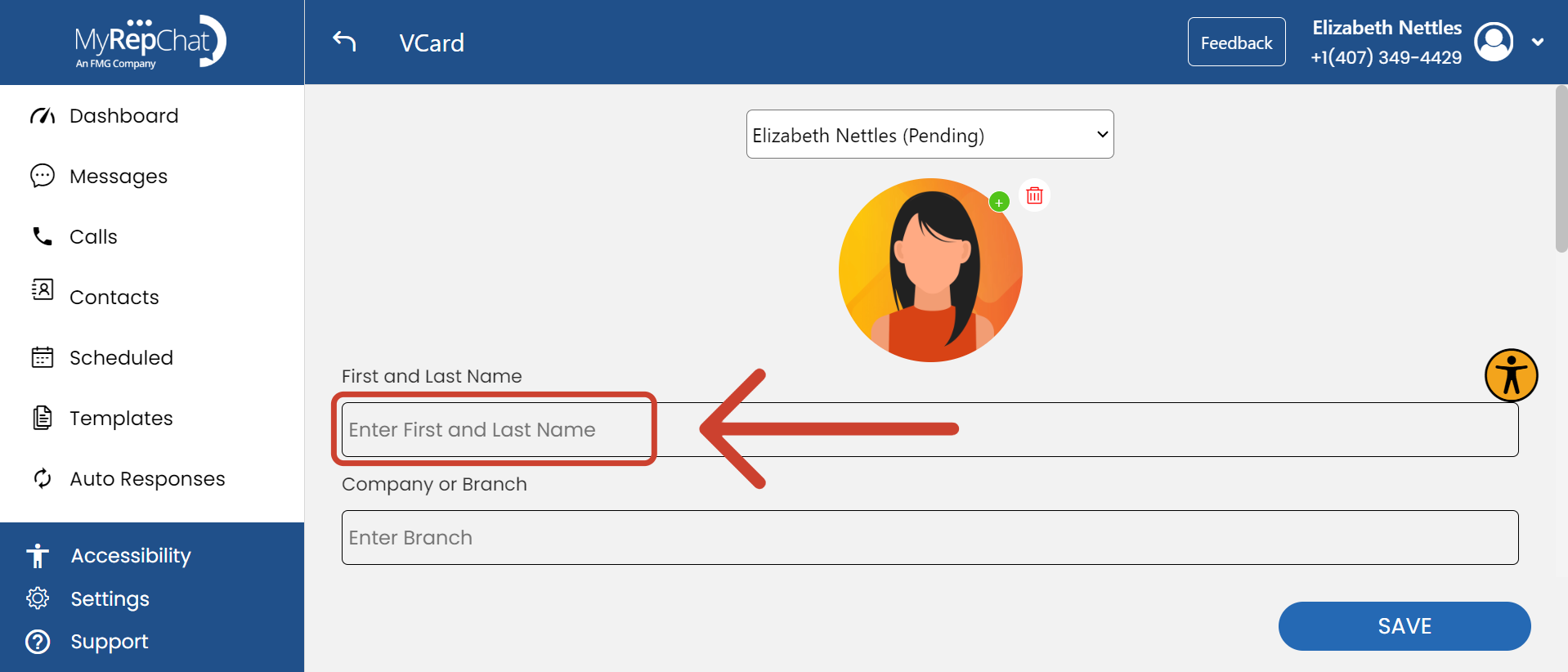How Do I Setup/Edit My vCard? (Desktop) – ionlake