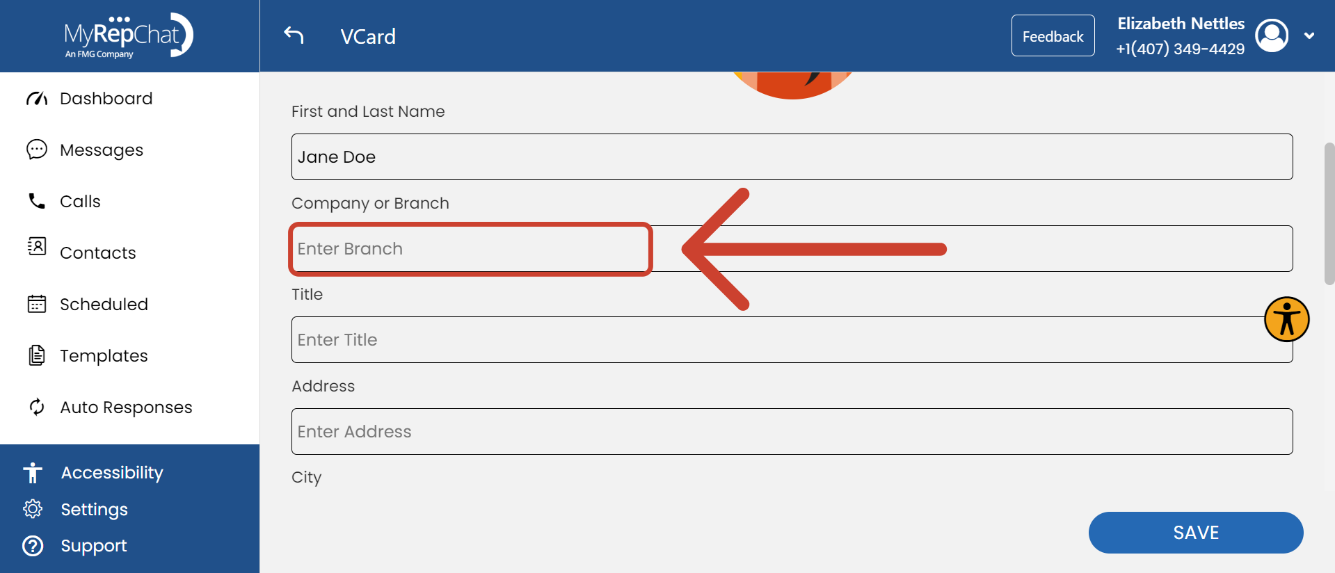 How Do I Setup/Edit My vCard? (Desktop) – ionlake