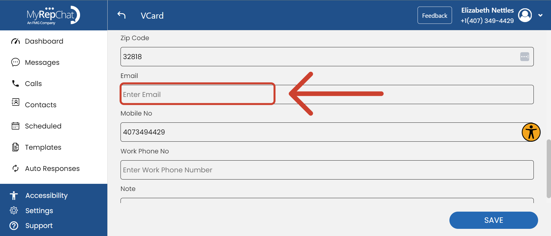 How Do I Setup/Edit My vCard? (Desktop) – ionlake
