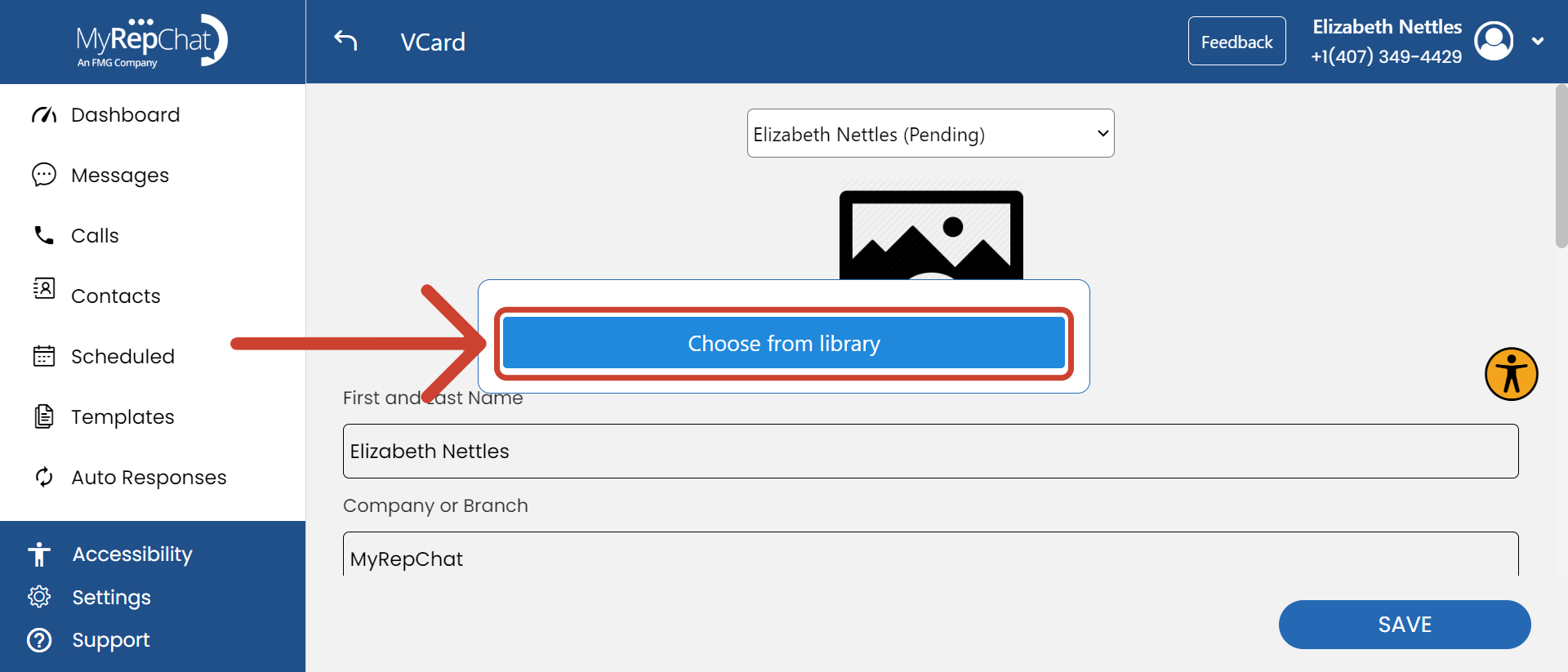 How Do I Setup/Edit My vCard? (Desktop) – ionlake