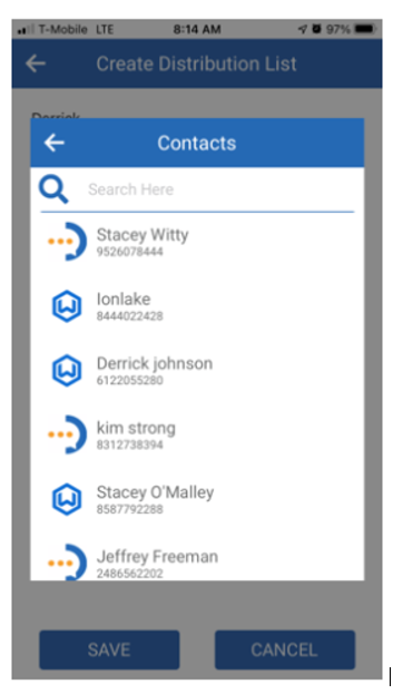 How do I send a message to a Distribution List? (Mobile) – ionlake